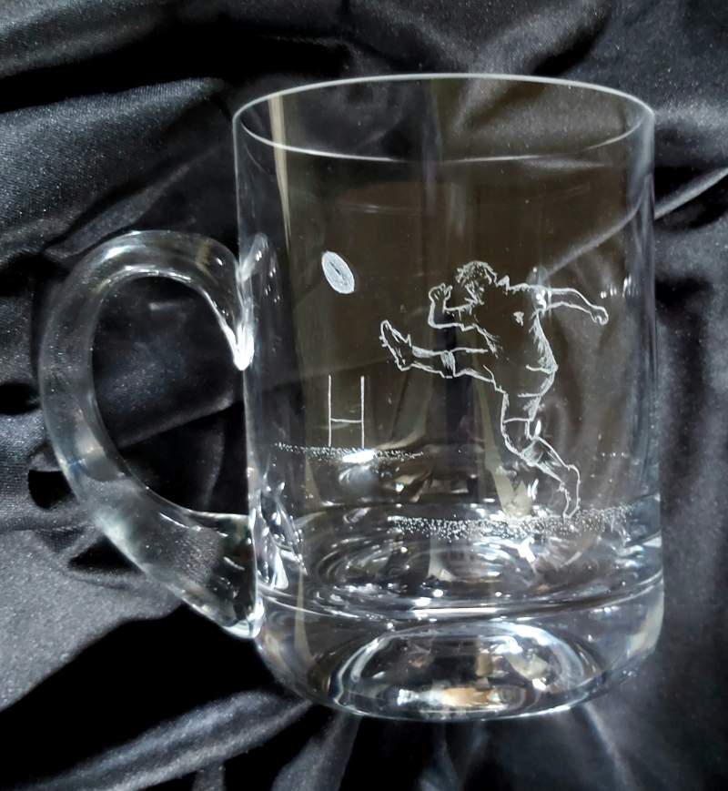 Glass Engraved Tankards from Teesdale Glass Engravers